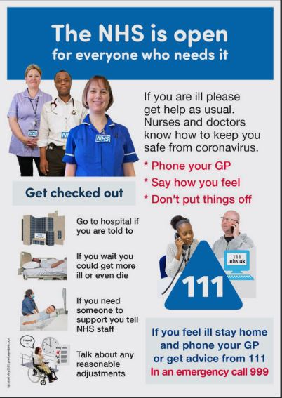 The NHS is open! - Disability Positive