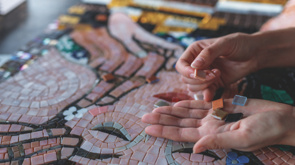 Mosaic Art & DofE Planning @Crewe - Disability Positive